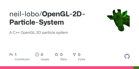 GitHub Neil Lobo OpenGL 2D Particle System A C OpenGL 2D Particle