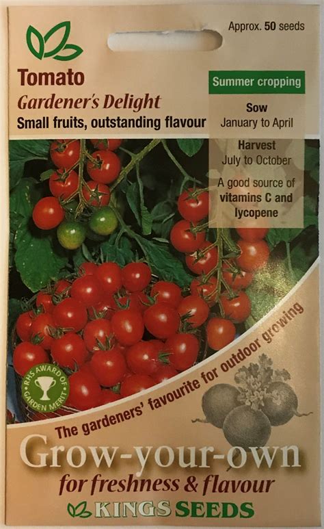 Tomato Gardeners Delight 50 Seeds Meldon Seeds