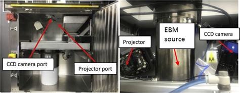 Prototype System With Fringe Projection System In A New Ebm Machine The