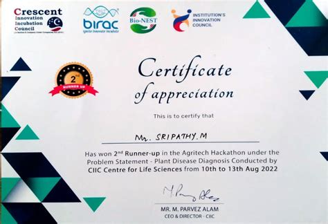 Sai Vishwa B On Linkedin Happy To Share This Victory As A Team