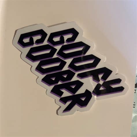 Bluey Bingo Cute Poor Little Bug On The Wall Ding Jing Vinyl Waterproof Sticker Ladybug Bug Tv