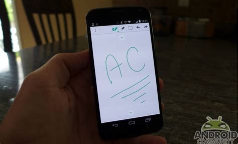 Evernote For Android Handwriting First Look Android Community