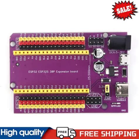 Esp32 Module Nodemcu 32s Lua Type C Micro Gpio Expansion Board ~g £5 51