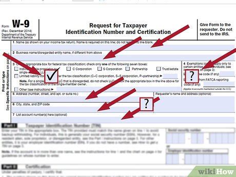 W 9 형태 How To Fill Out A W 9 Form Step By Step Instructions