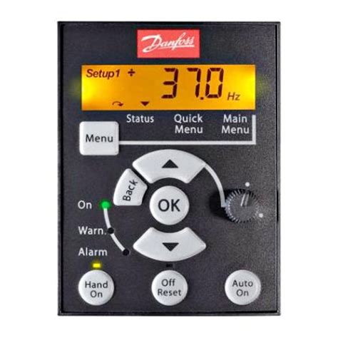 Danfoss 132b 0101 Vfd Keypad