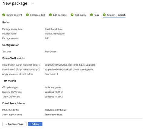 在測試基底上驗證您的 intune 應用程式和原則 microsoft learn