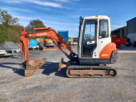 2011 Kubota Kx61 3 Mini Digger Gg Plant Sales
