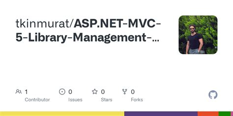GitHub Tkinmurat ASP NET MVC Library Management Application Panel