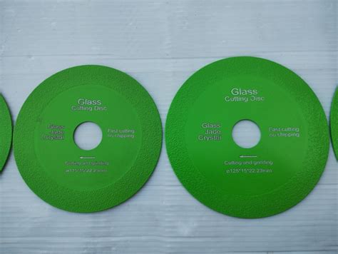 Диамантени дискове за рязане с ъглошлайф на стъкло производство Китай Диаметър 180 150 125