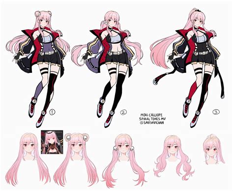 Mori Calliope Hololive And More Drawn By Savi Byakushimc Danbooru