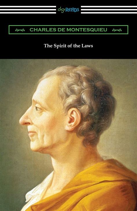 The Spirit Of The Laws Montesquieu Charles De Nugent Thomas