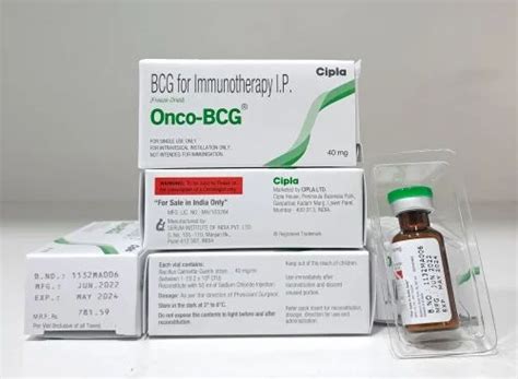Onco Bcg Bcg For Immunotherapy Ip At Rs 700vial Bacille Calmette