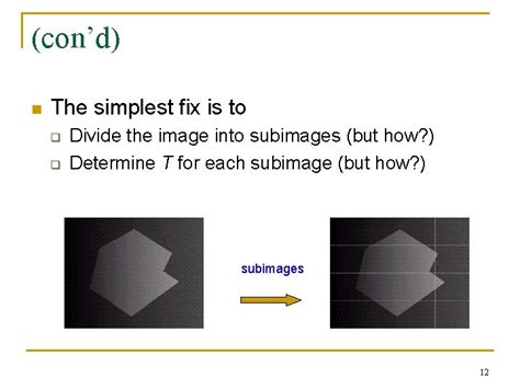 Digital Image Processing Lecture 18 Segmentation Thresholding Regionbased