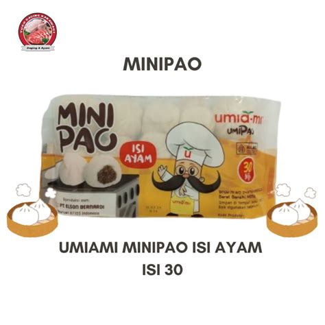 Jual Mini Pao Ayam Isi 30 Umiami Minipao Shopee Indonesia