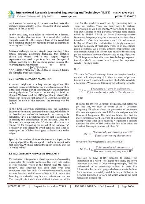 A Web Based Application For Resume Parser Using Natural Language