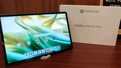 Tablet Motorola 2026 Makin Tipis Dan Ringan Moto Pad 60 Series