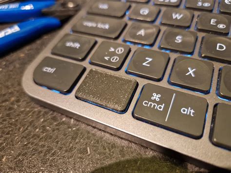Logi Logitech Mx Keys Replacement Keycaps By Da9l Download Free Stl Model