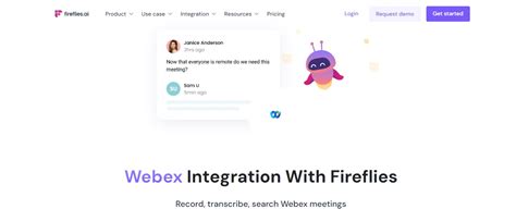 top 10 webex integrations for your business fireflies ai