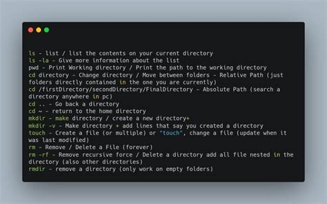 Terminal Cheat Sheet 🔥 The Most Useful Terminal Commands 🚀 Dev
