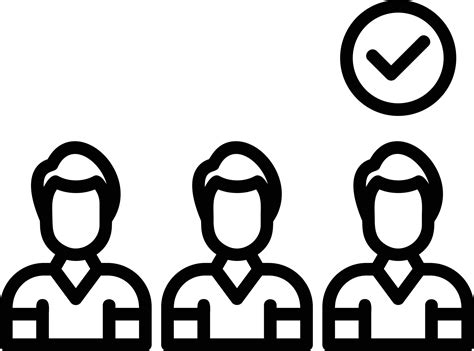 Selection Process Line Icon 14697479 Vector Art At Vecteezy