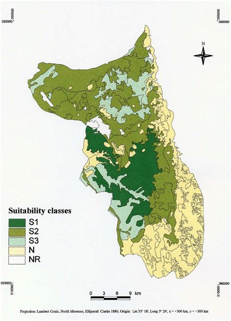Land Suitability For Olive Tree Download Scientific Diagram