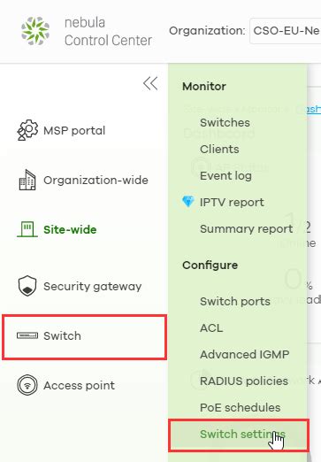 Nebula Debugging Port Mirroring And Packet Capturing Zyxel Support Campus Emea