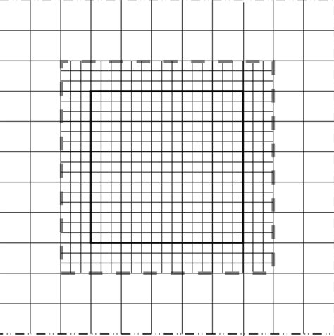 Schematic Diagram Of Grid Arrangement For The Nesting Both Coarse Download Scientific Diagram