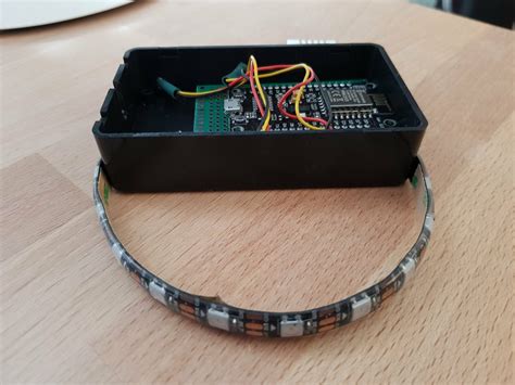 Making Sure Its Cozy Iot Neopixel Led Stripe Ambient Light With
