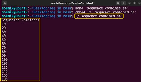 The “seq” Command in Linux [With 8 Practical Examples] - LinuxSimply