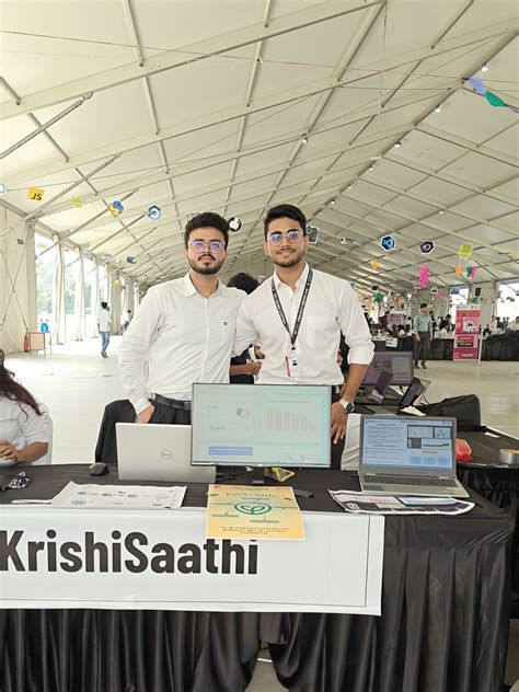 Vansh Mehta On Linkedin Projectshowcase24 Bennettuniversity Krishisaathi Agriculturetech