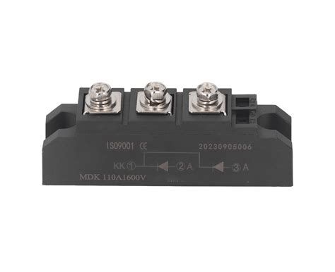 Mdk 110a 1600v Common Cathode Module Rectifier Diode 2 In 1 Out Pv Anti Reflection Diode For