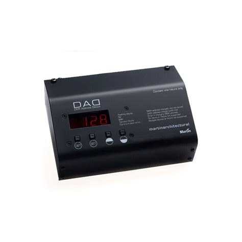 Bedienungsanleitung Martin Dmx Address Device Deutsch 9 Seiten