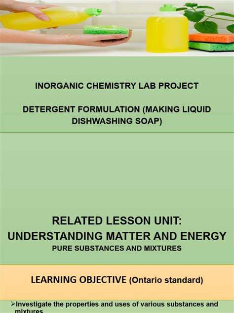 Soap Project Pdf Soap Sodium Bicarbonate