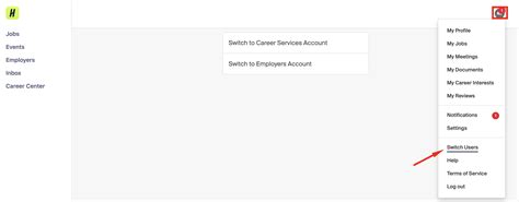Switching User Views Handshake Help Center