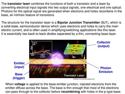 Ppt Transistor Lasers Constantine Kapatos Moses Farley Vicki Kaiser Philip Furgala Melroy