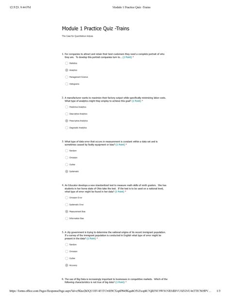 Module 1 Practice Quiz With Correct Answers 12523 944 Pm