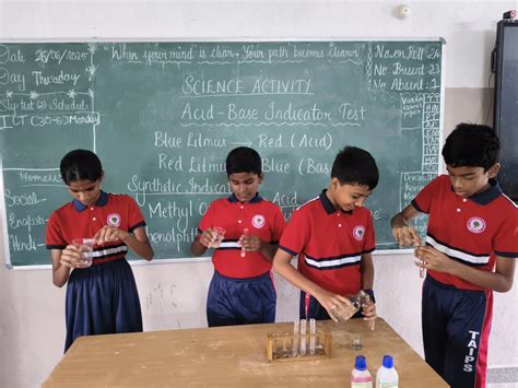Acid Base Indicator Test The Adhyayana International Public School