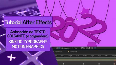 Feliz Año 🥳 Animacion Texto Colgante Molón Que Te Pees 💨 Tutorial De Motion Graphics Y Kinetic Typo
