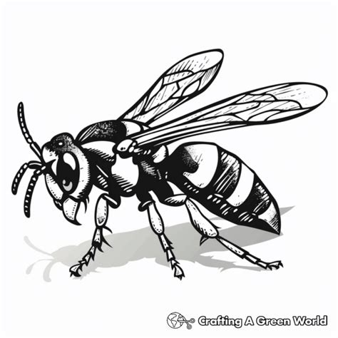 Hornet Coloring Pages Free And Printable
