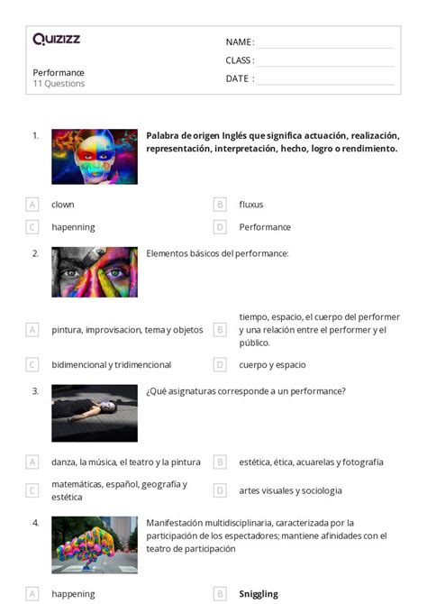 50 Performance Tasks Worksheets For 4th Grade On Quizizz Free Printable