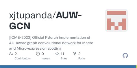 github xjtupanda auw gcn [icme 2023] official pytorch implementation