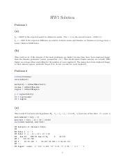 Homework Solution Pdf HW Solution Problem A B Is The Expected Salary In Dollars