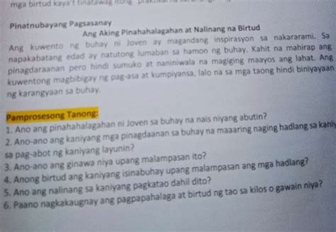 mga birtud kayat tinatawag rtong | StudyX