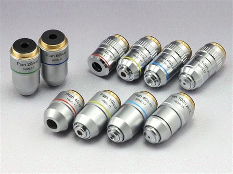 Biological Microscope Plan Objective Lens 4x 10x 2 Vicedeal