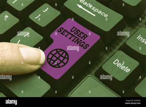 Conceptual Caption User Settings Business Approach Configuration Of