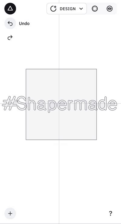 Touchscreen Controls Shaper