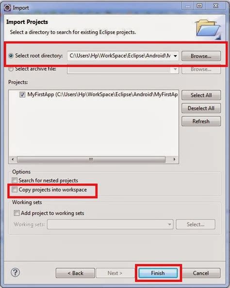 Gigal How To Open Existing Project In Eclipse
