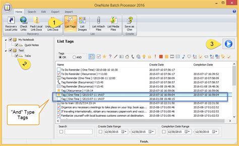 OneNote Search Specify Tags Filter Paragraphs With Tags Office