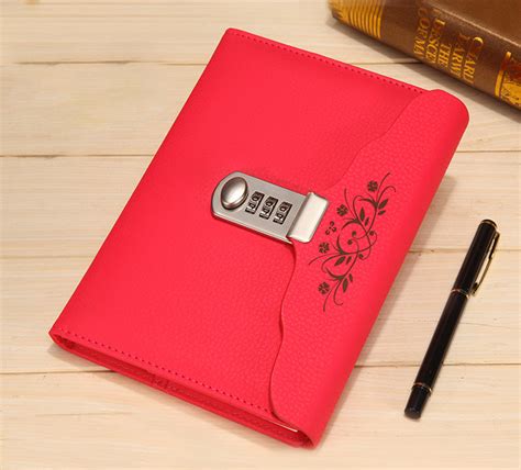 Lock Journal Combination Notebook Writing Secret Diary Etsy