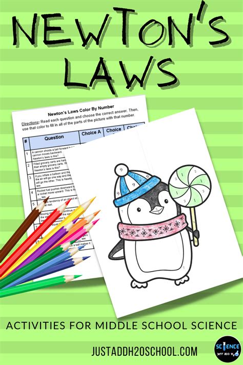 Newton S Laws Bundle Hands On Lab Boom Cards Pixel Art Pbl Quiz Game